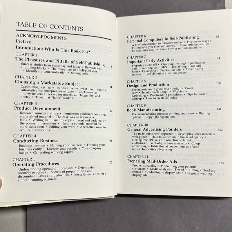 The Complete Guide to Self-Publishing by Tom Ross, Marilyn Ross