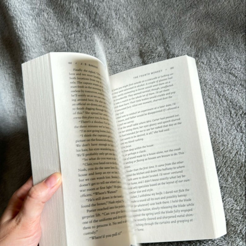 The Fourth Monkey by J. D. Barker