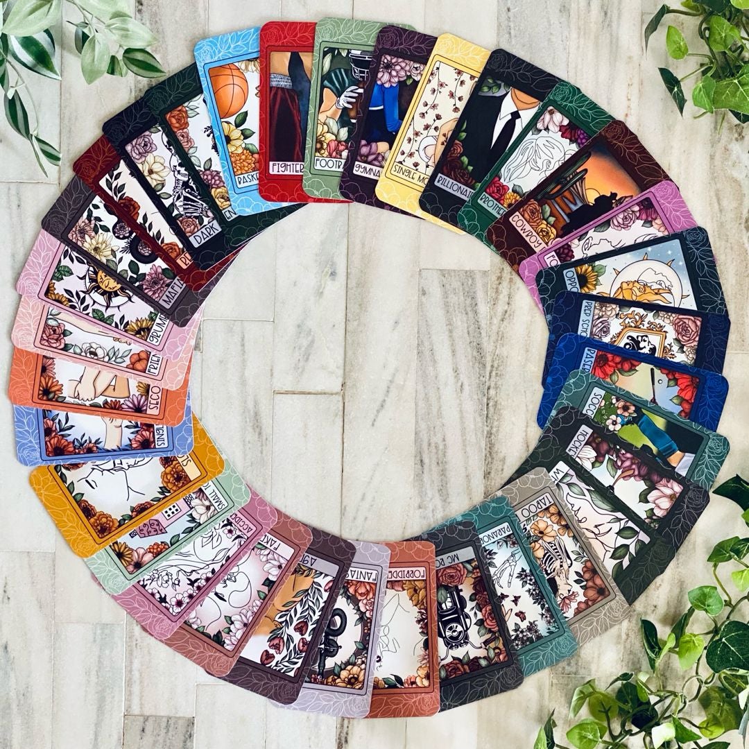 Romance Book Trope Tarot Cards by Various, Paperback | Pangobooks