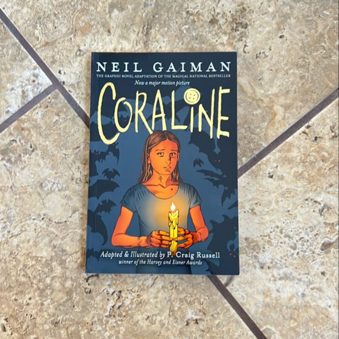 Coraline Graphic Novel by Neil Gaiman