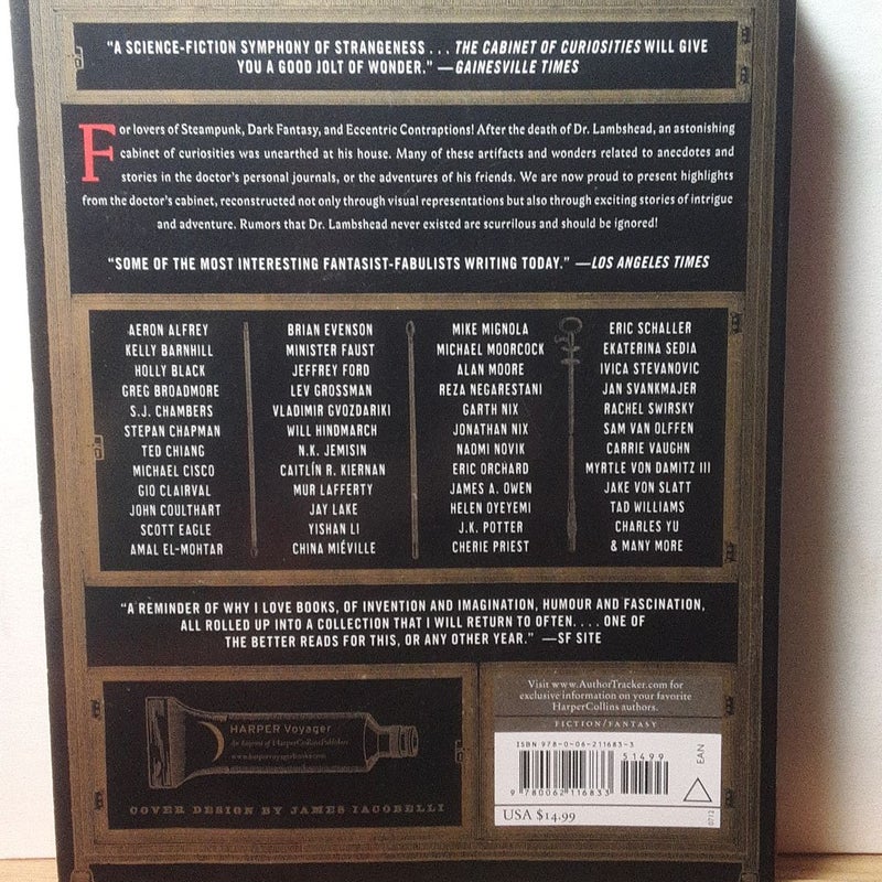 The Thackery T. Lambshead Cabinet of Curiosities by Ann VanderMeer ...