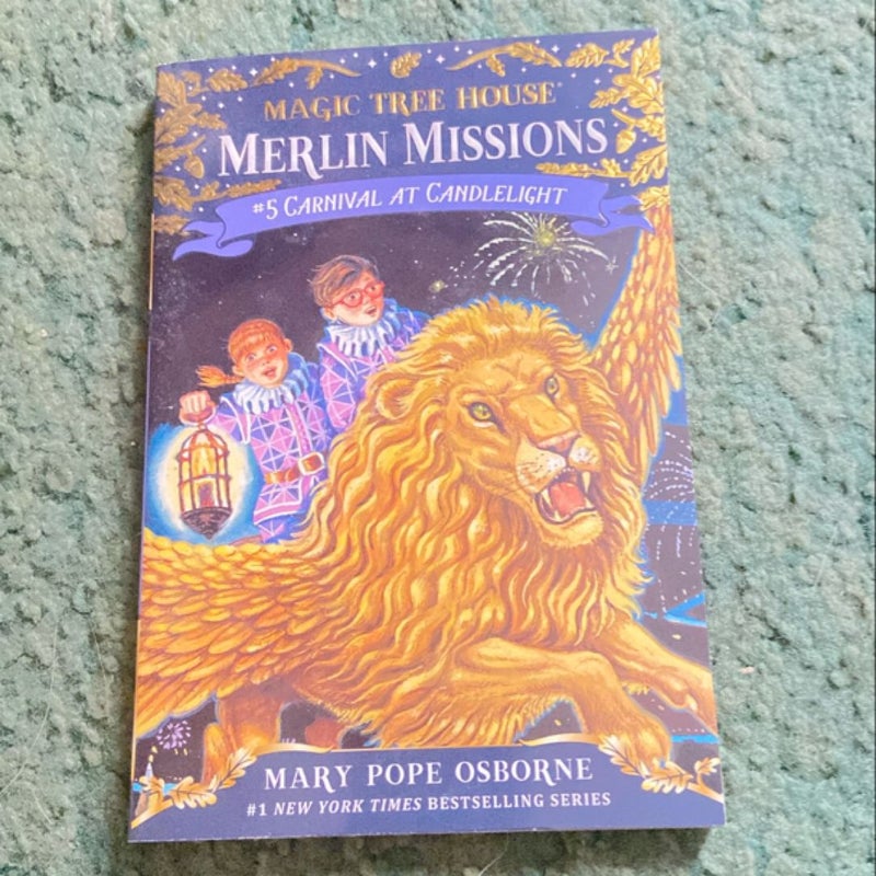 Magic Tree House: Merlin Missions 1-5 by Mary Pope Osborne, Paperback ...
