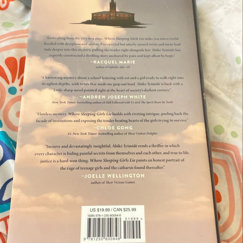 Where Sleeping Girls Lie By Faridah Abike Ilyimide Hardcover Pangobooks