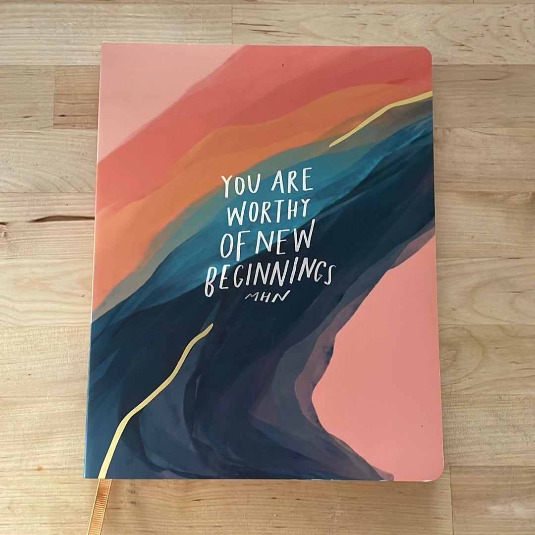 You Are Worthy of New Beginnings Journal by Morgan Harper Nichols ...