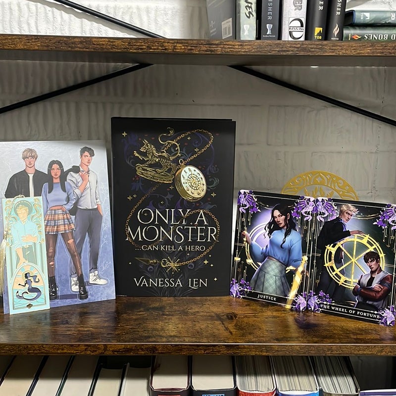 Only A Monster by Vanessa Len, Hardcover | Pangobooks