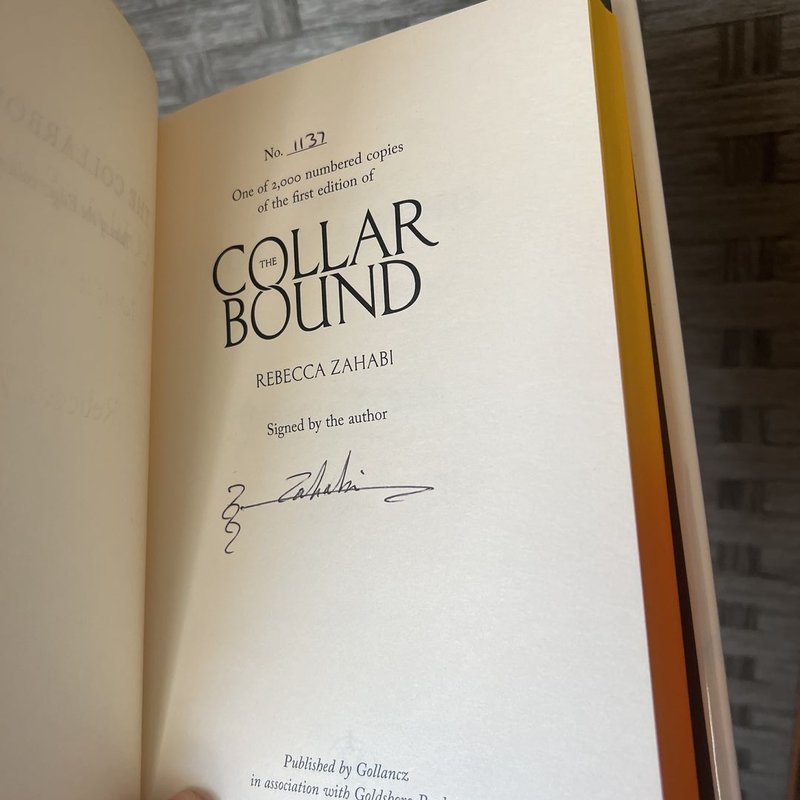 The Collar Bound by Rebecca Zahabi, Hardcover | Pangobooks