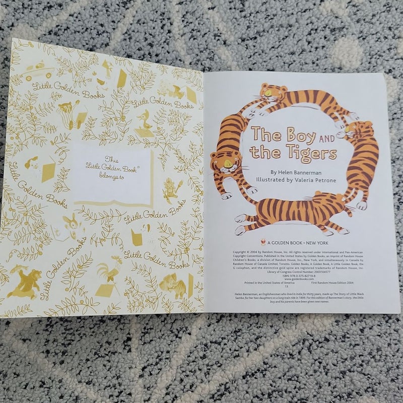 The Boy and the Tigers by Helen Bannerman, Hardcover | Pangobooks