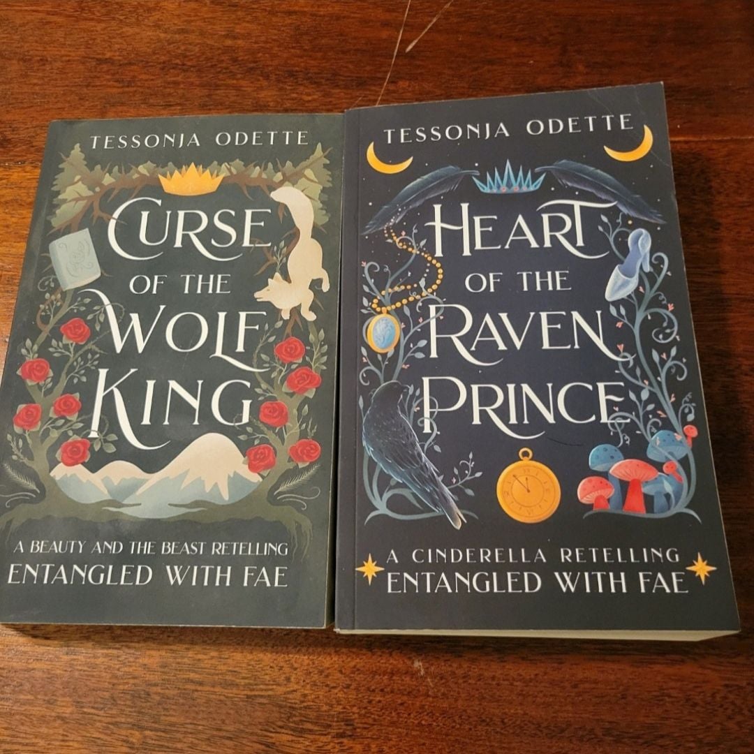 Curse of the Wolf King and Heart of the Raven Prince by Tessonja Odette ...