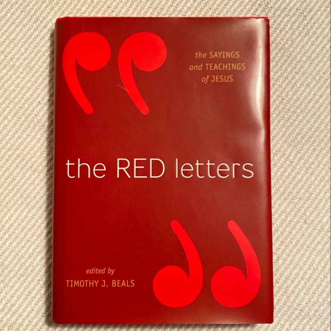 The Red Letters by Timothy J. Beals