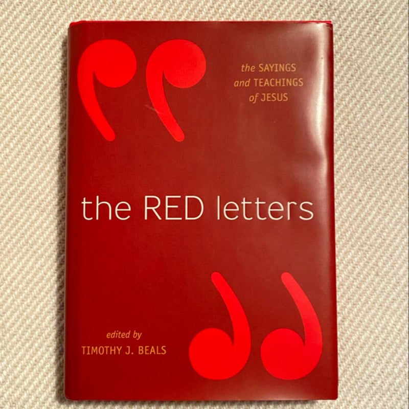 The Red Letters by Timothy J. Beals