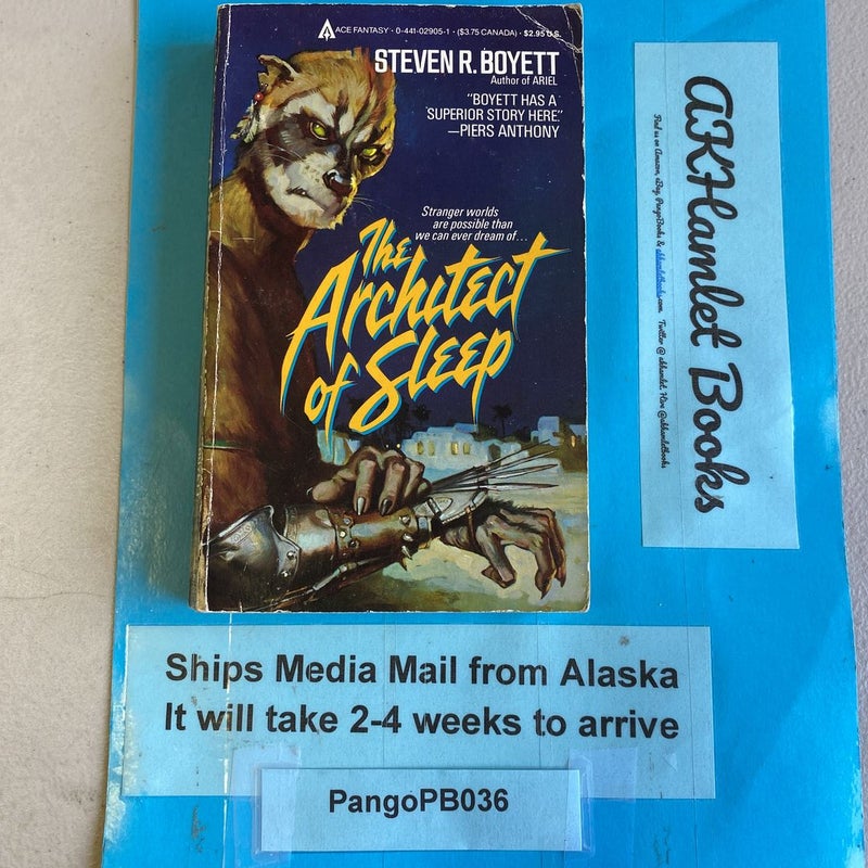 The Architect of Sleep by Steven R. Boyett