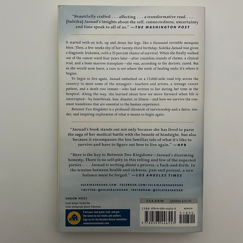 Between Two Kingdoms by Suleika Jaouad, Paperback | Pangobooks