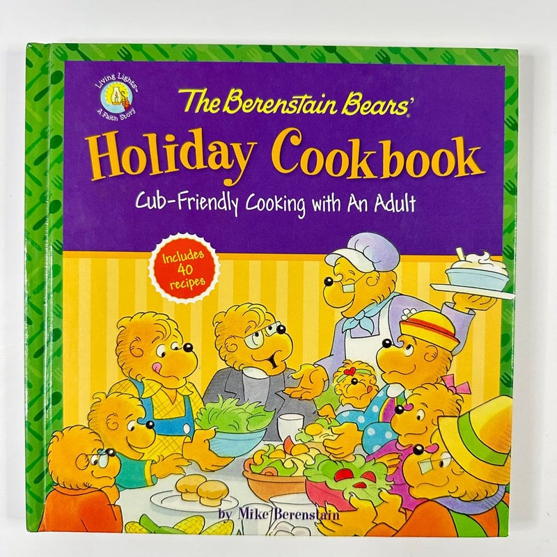 The Berenstain Bears Holiday Cookbook, NEW by Mike Berenstain ...