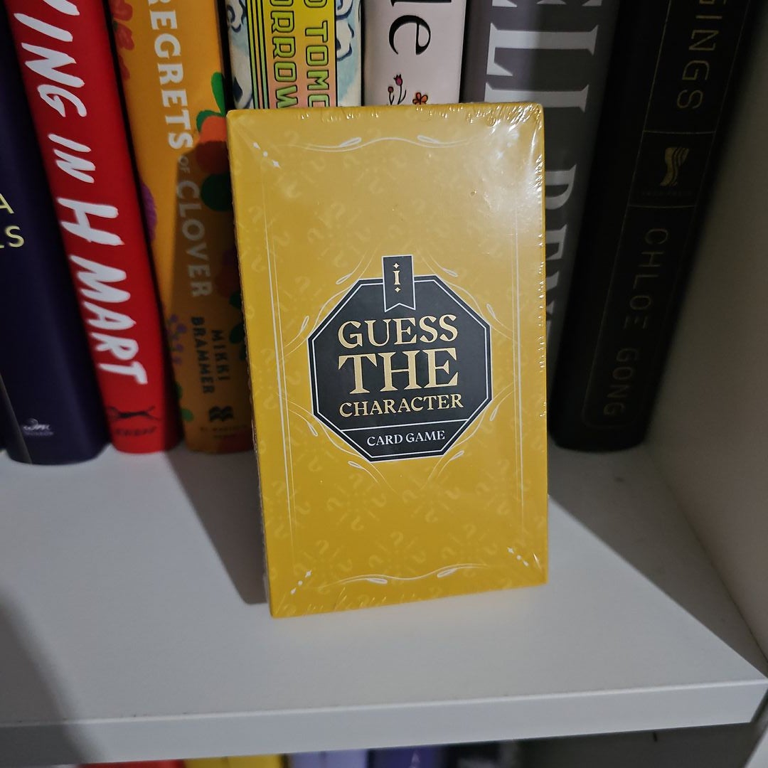 Guess the Character Card Game - Illumicrate Exclusive by Illumicrate ...