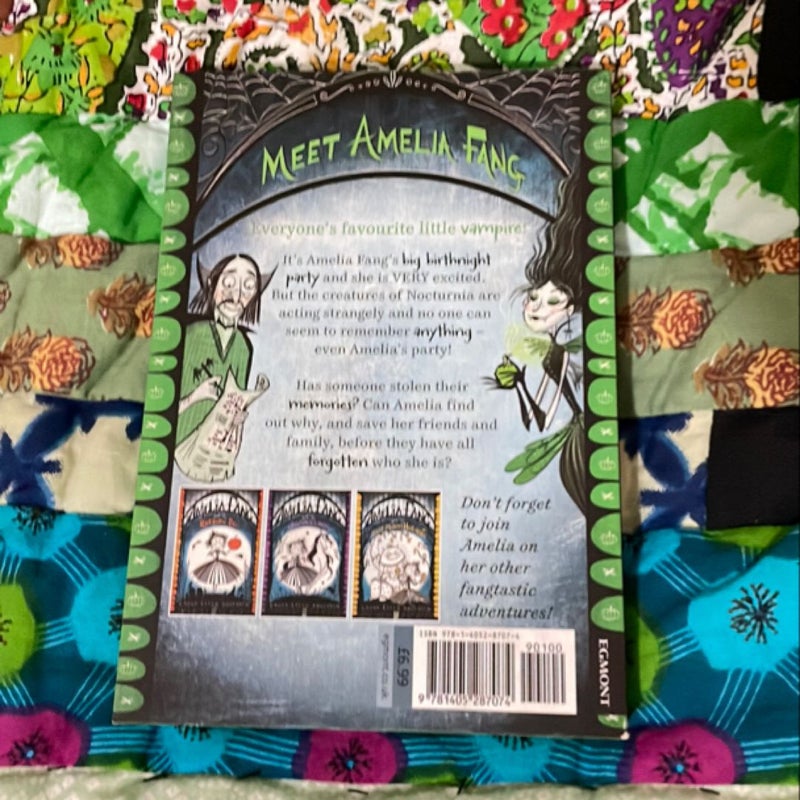 Amelia Fang and the Memory Thief by Laura Ellen Anderson, Paperback ...