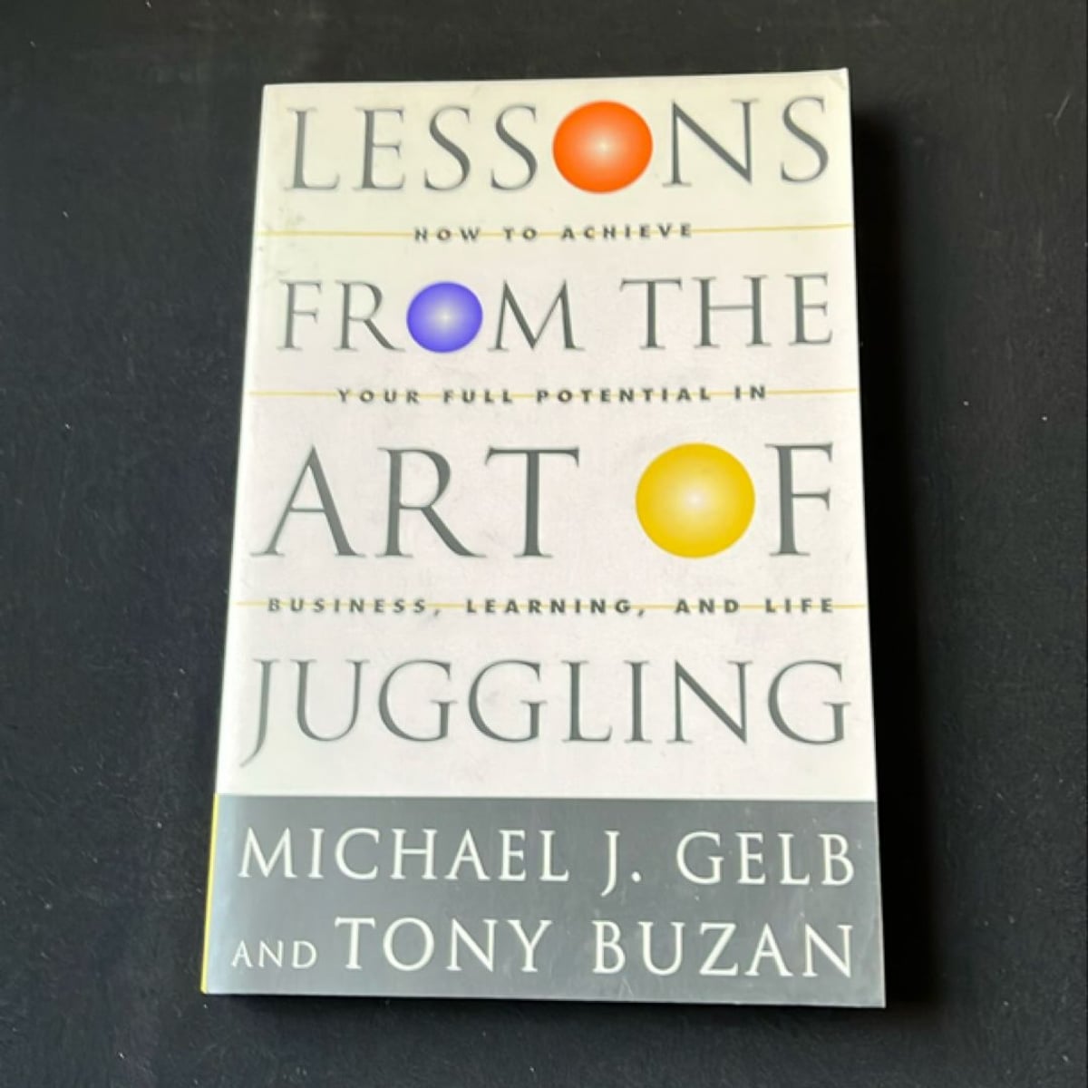 Lessons from the Art of Juggling by Michael J. Gelb, Tony. Buzan