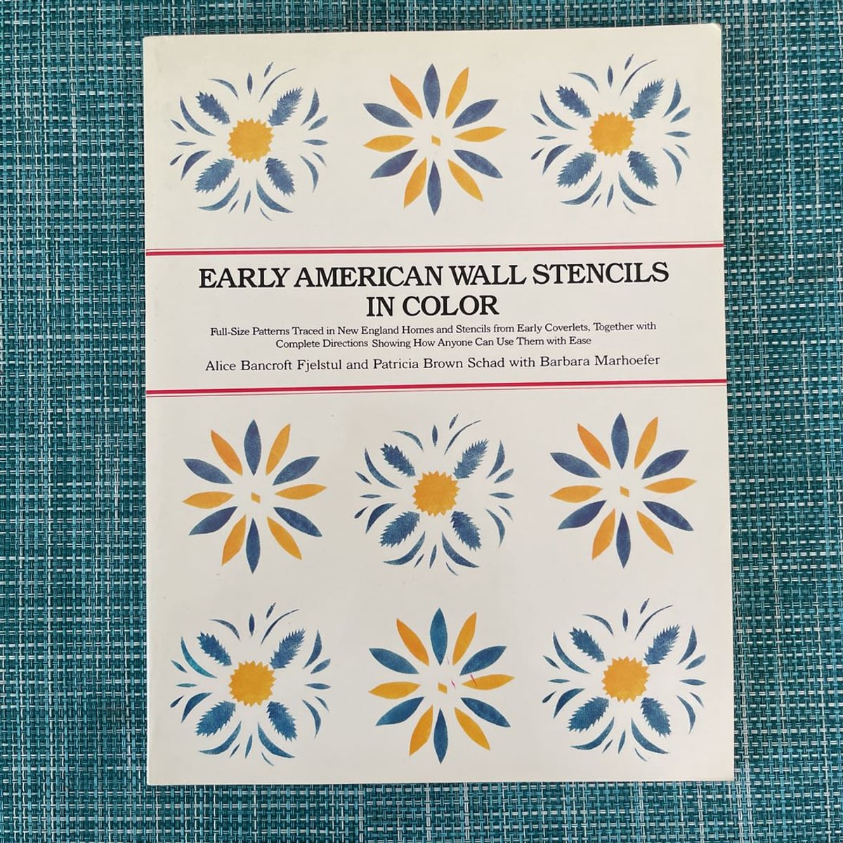 Early American Wall Stencils in Color by Barbara Marhoefer, Paperback ...