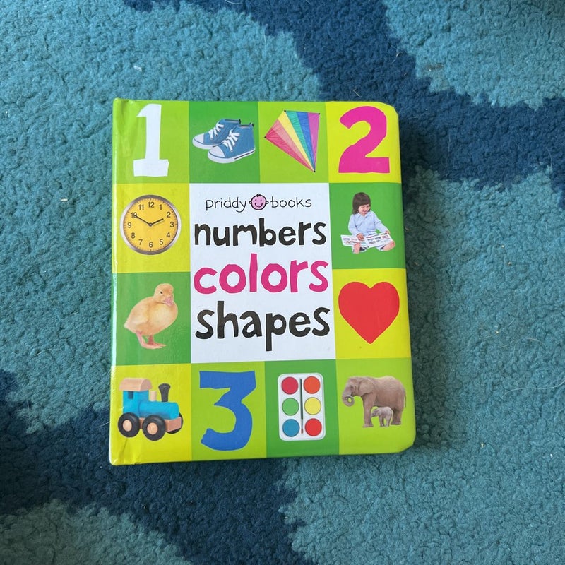 First 100 Padded: Numbers, Colors, Shapes by Roger Priddy