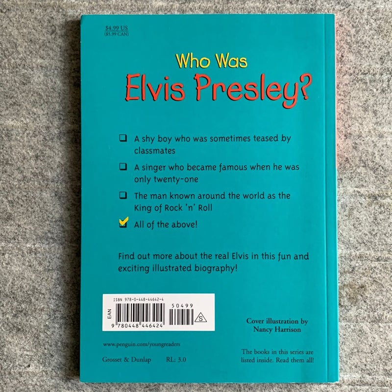 Who Was Elvis Presley? by Geoff Edgers, Who HQ