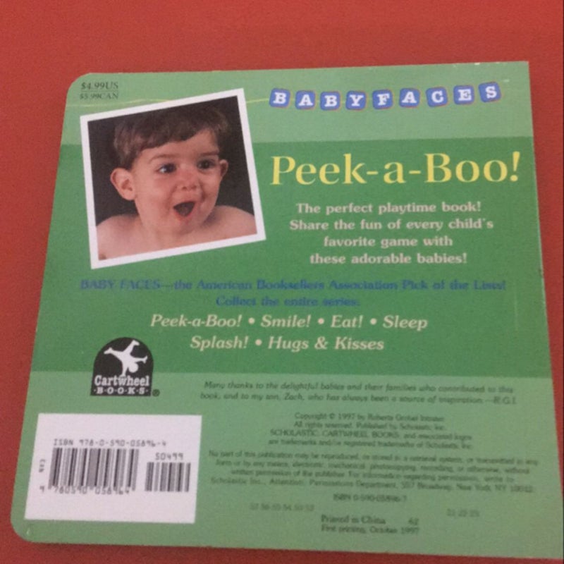 Peek-A-Boo! (Baby Faces Board Book) by