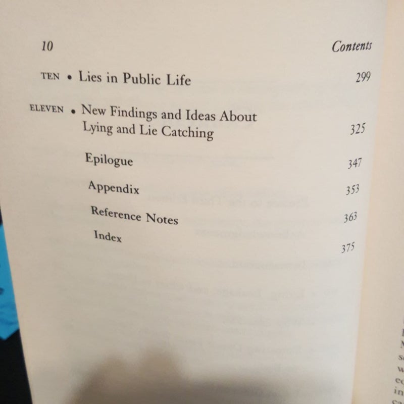 Telling Lies by Paul Ekman