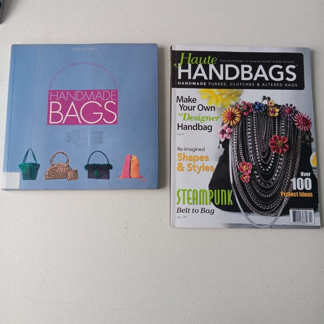Handmade Bags 2 Book Bundle: Handmade Bags & Haute Handbags by Terence ...