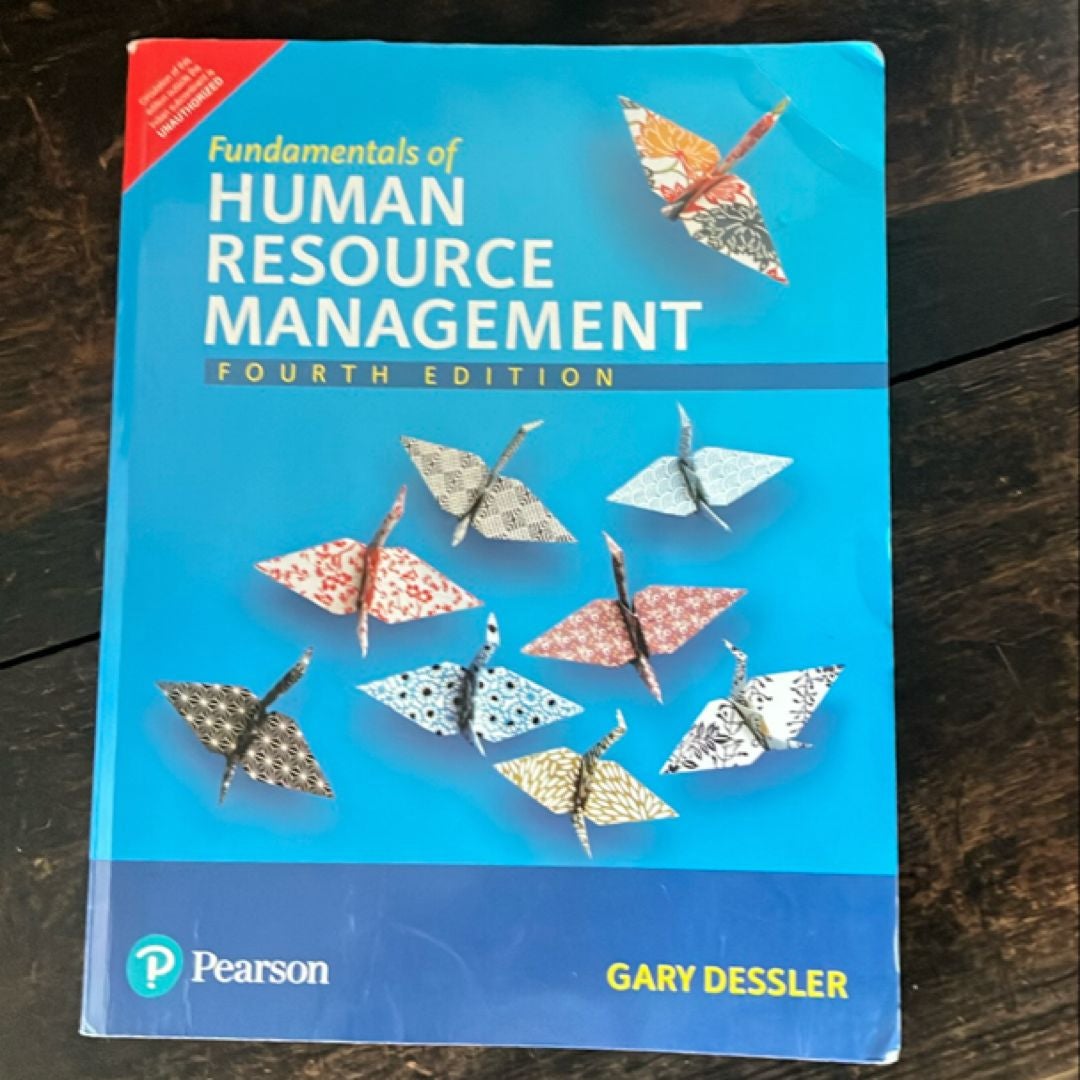 Human Resource Management fourth edition by Gary Dessler, Paperback | Pangobooks