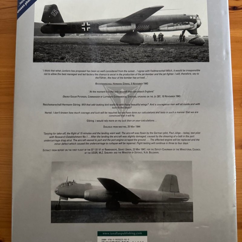 Junkers Ju 287 by Stephen Ransom, Peter Evans, Peter Korrell