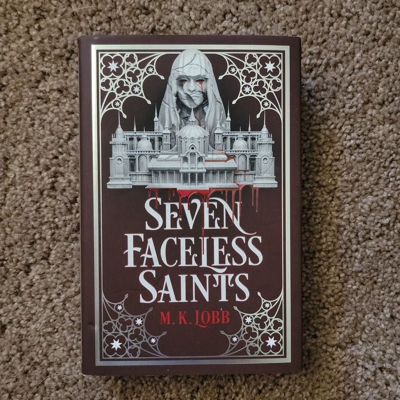 Seven Faceless Saints by M.K. Lobb, Hardcover | Pangobooks