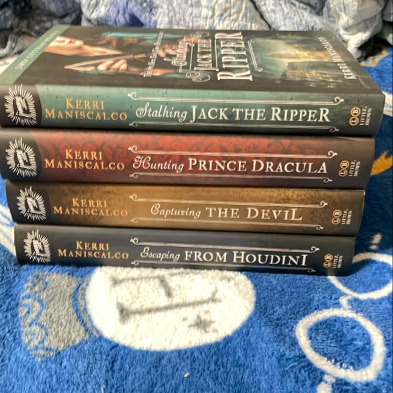 The Stalking Jack the Ripper Series Hardcover Gift Set by Kerri Maniscalco