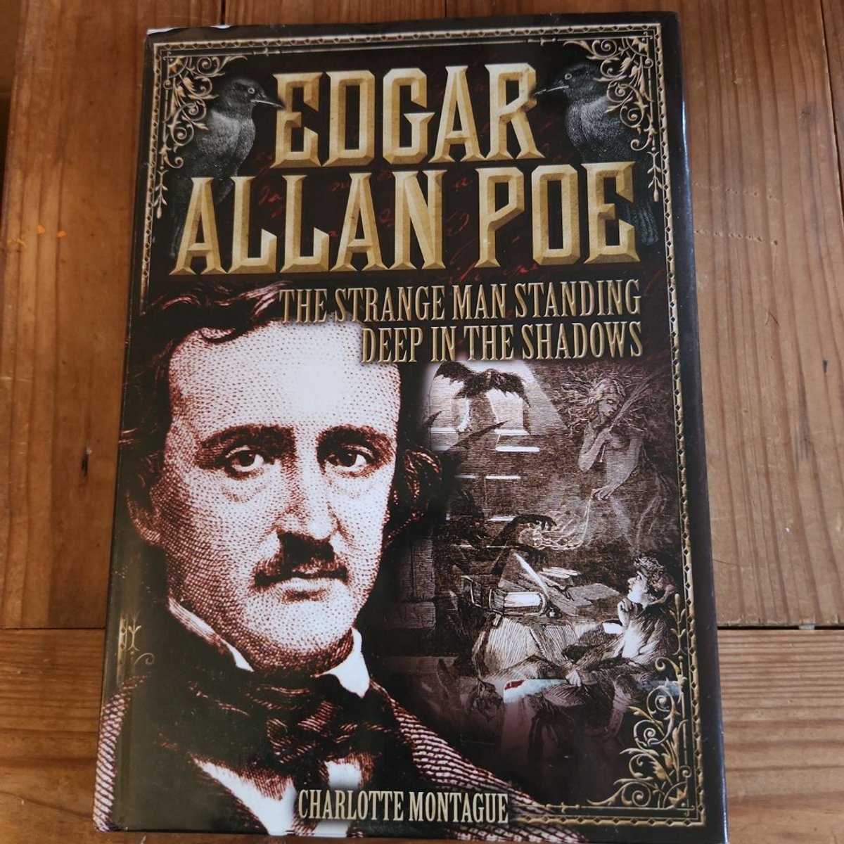 Edgar Allan Poe by Charlotte Montague