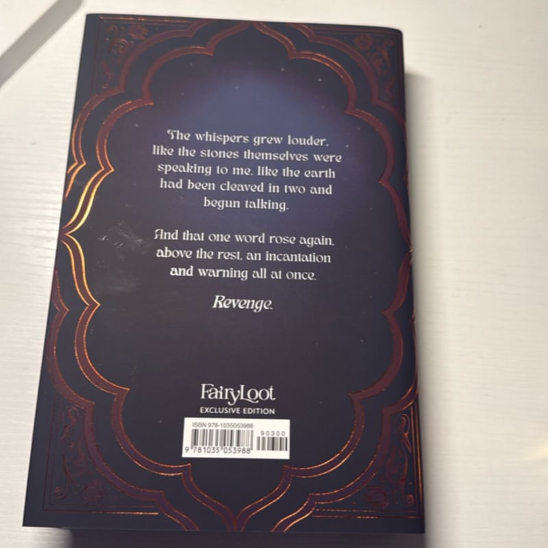 For She Is Wrath- Fairyloot edition by Emily Varga, Hardcover | Pangobooks