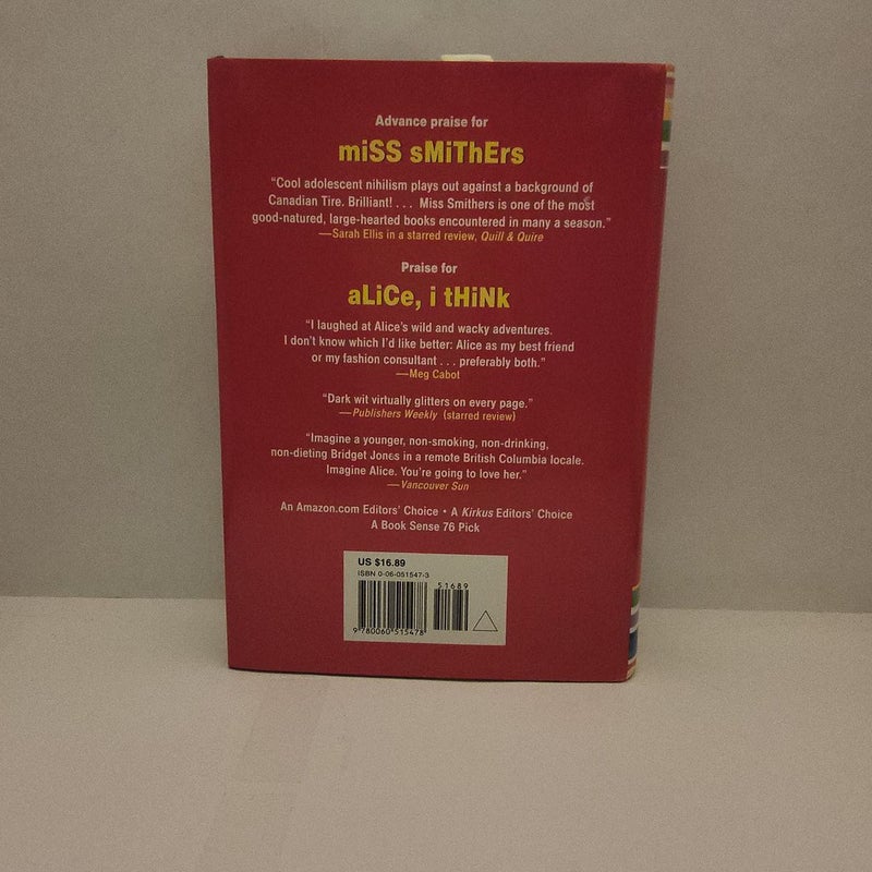 Miss Smithers by Susan Juby, Hardcover | Pangobooks