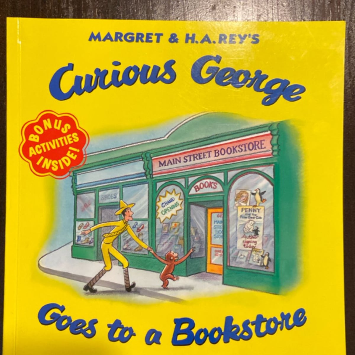 Curious George Goes to a Bookstore by H. A. Rey