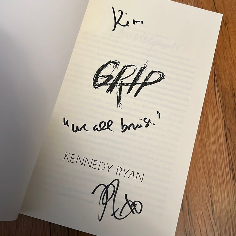 Grip by Kennedy Ryan, Paperback | Pangobooks