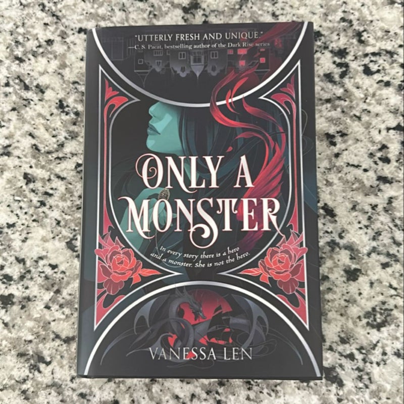 Only A Monster by Vanessa Len, Hardcover | Pangobooks