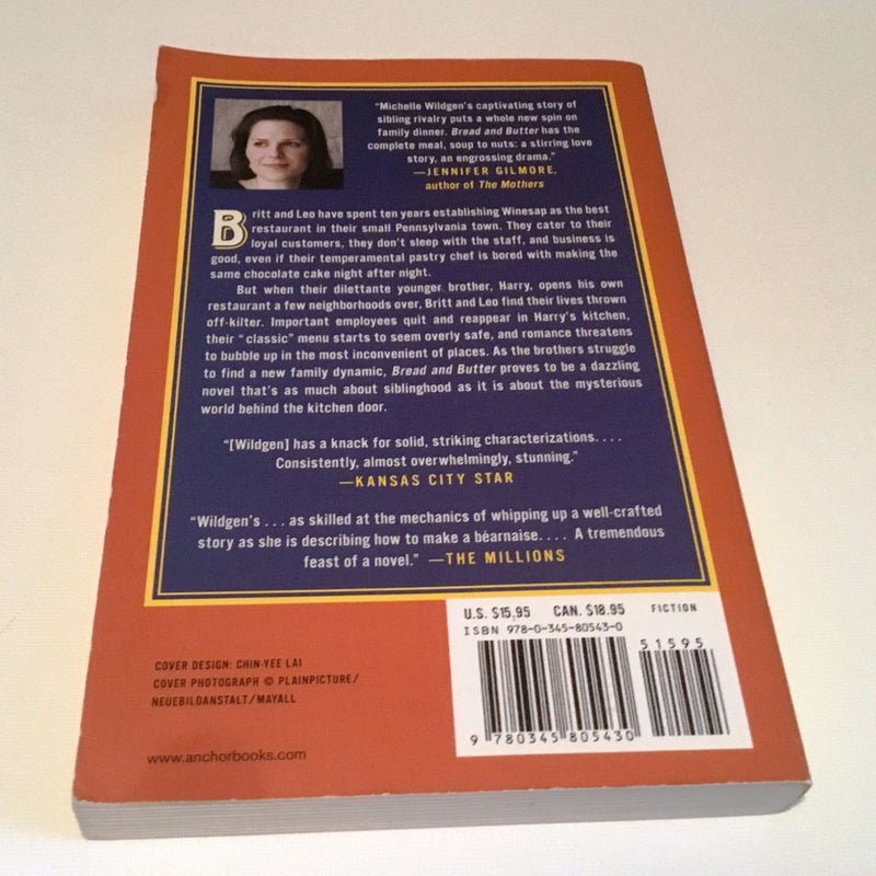 Bread and Butter by Michelle Wildgen, Paperback | Pangobooks