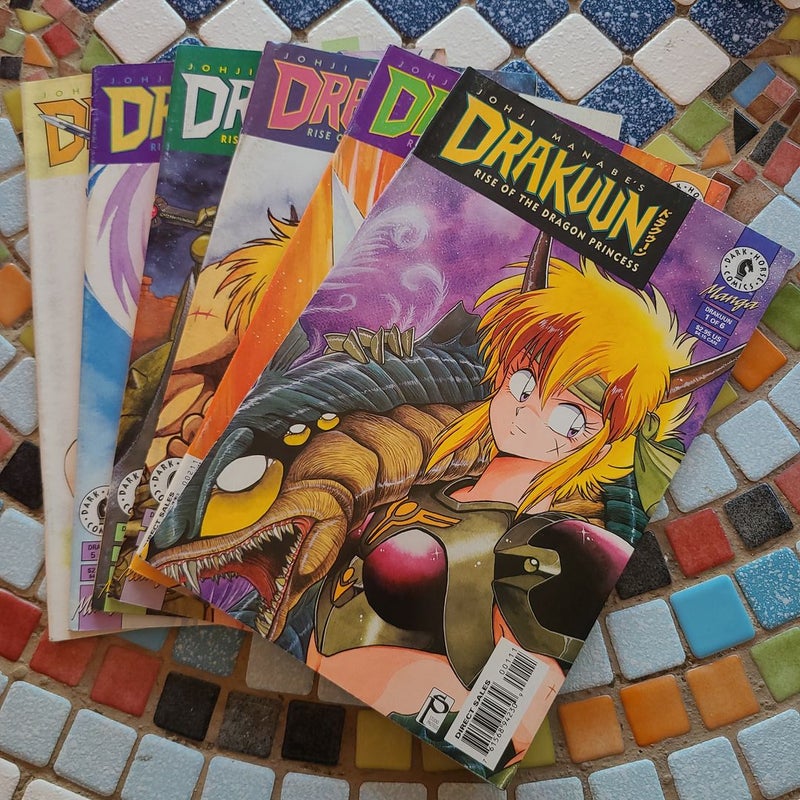 Complete Drakuun Rise of the Dragon Princess by Johji Manabe, Paperback ...