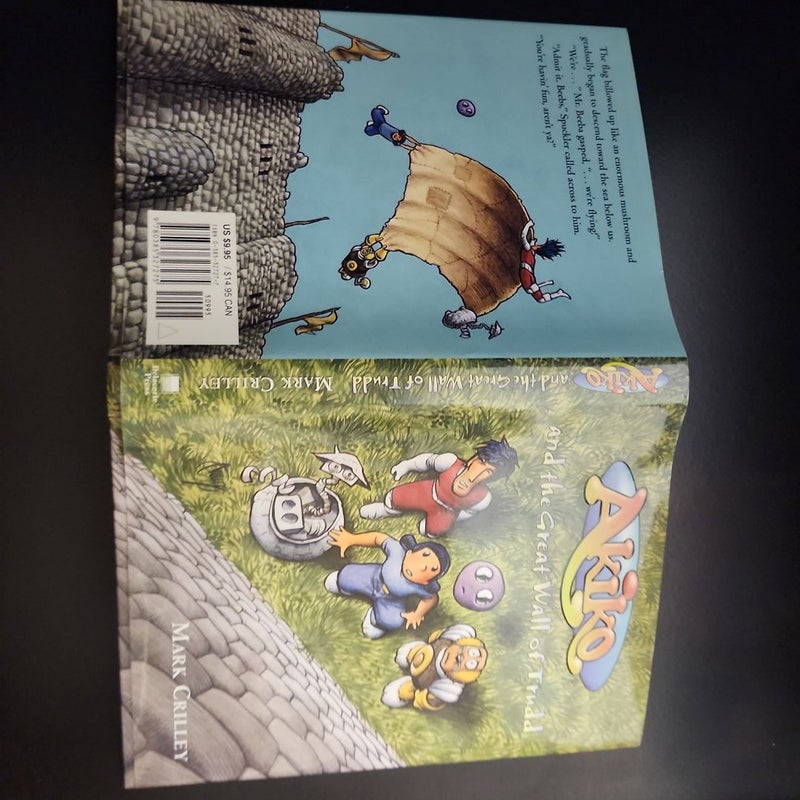 Akiko and the Great Wall of Trudd by Mark Crilley