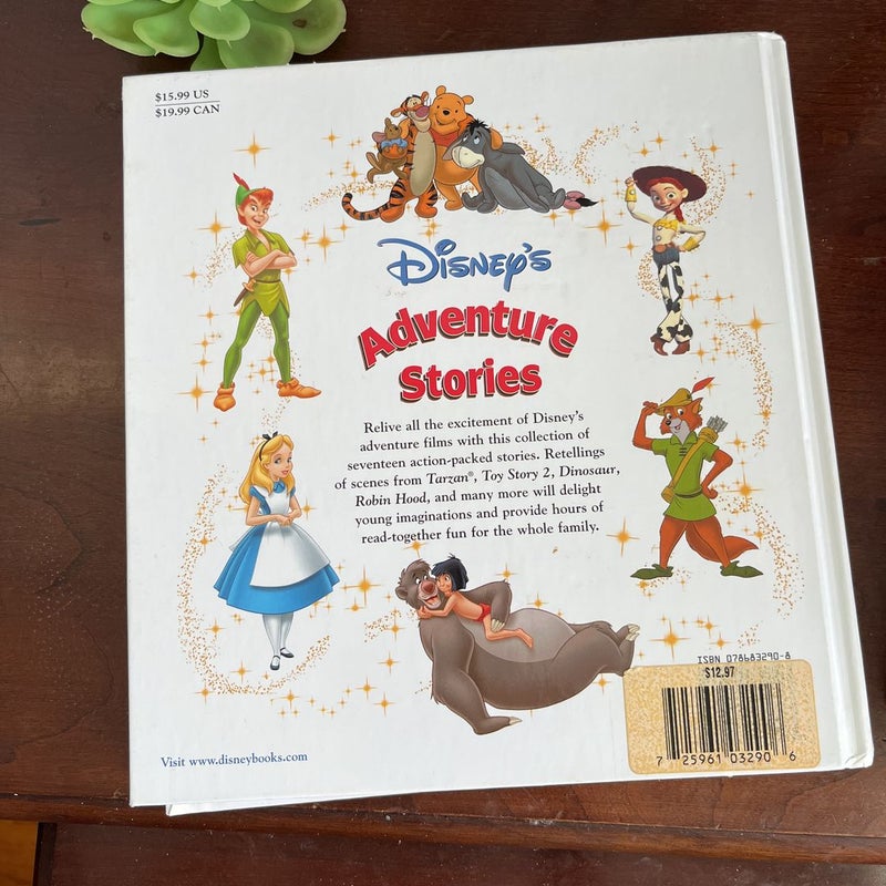 Disney's Adventure Stories by Disney Books, Sarah Heller