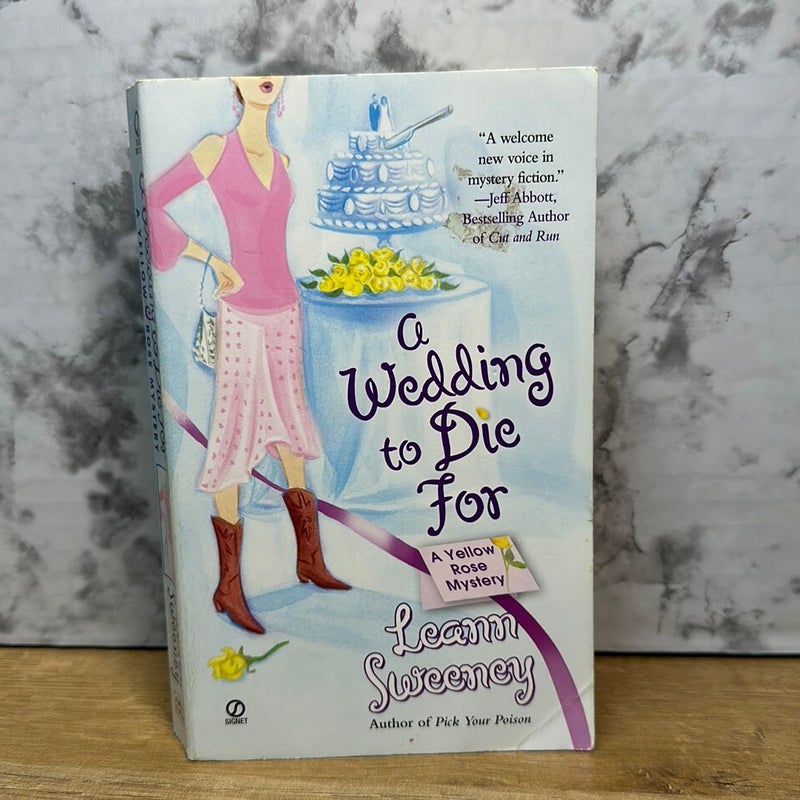A Wedding to Die For by Leann Sweeney, Paperback | Pangobooks
