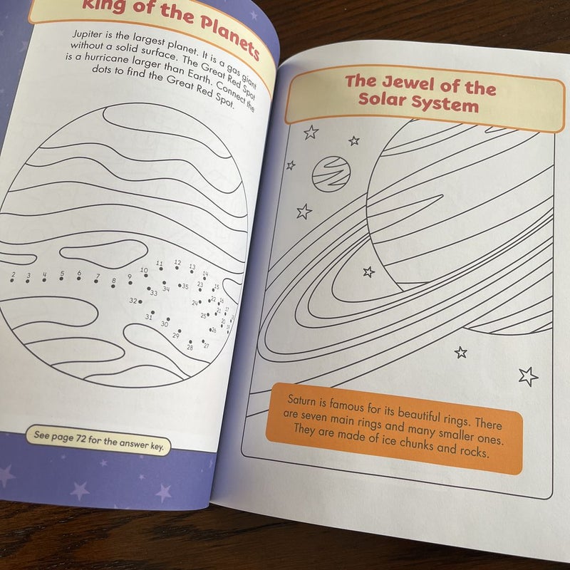 Astronomy Coloring and Activity Book for Kids by C. A. P. Saucier
