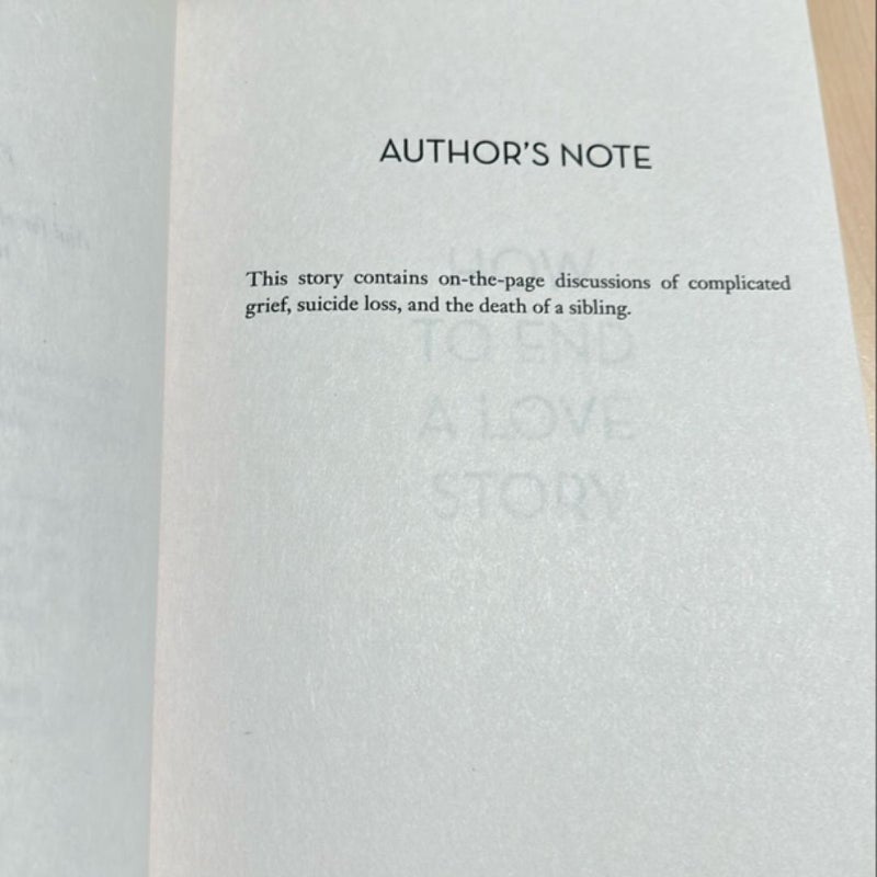 How to End a Love Story by Yulin Kuang, Paperback | Pangobooks