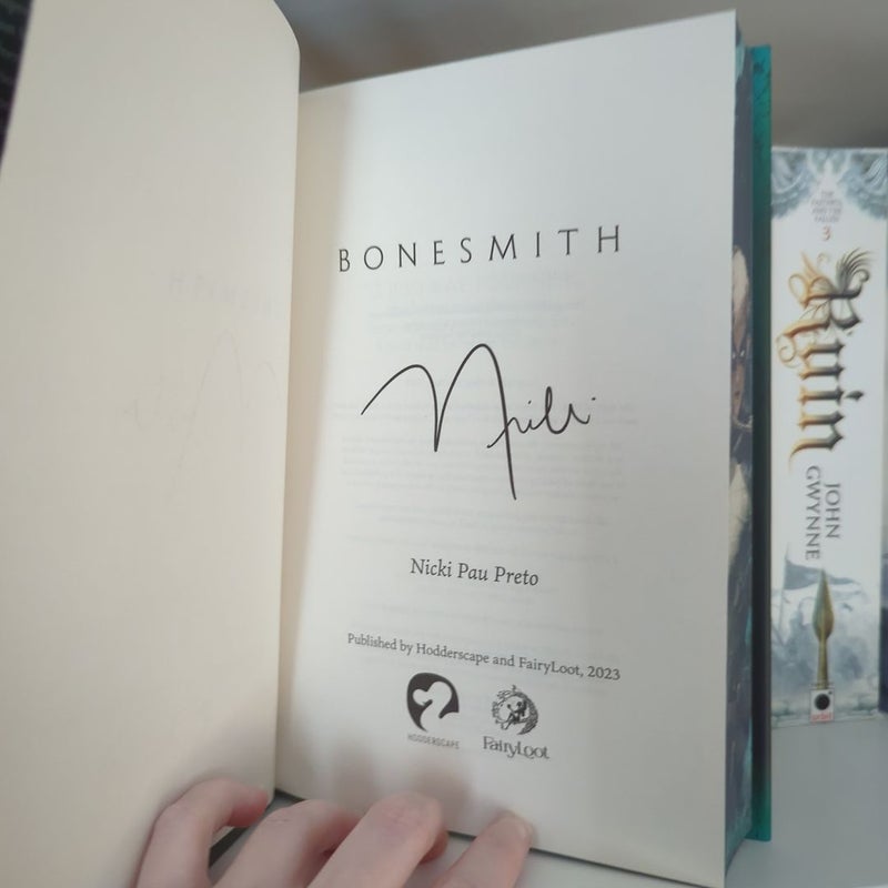Bonesmith by Nicki Pau Preto, Hardcover | Pangobooks