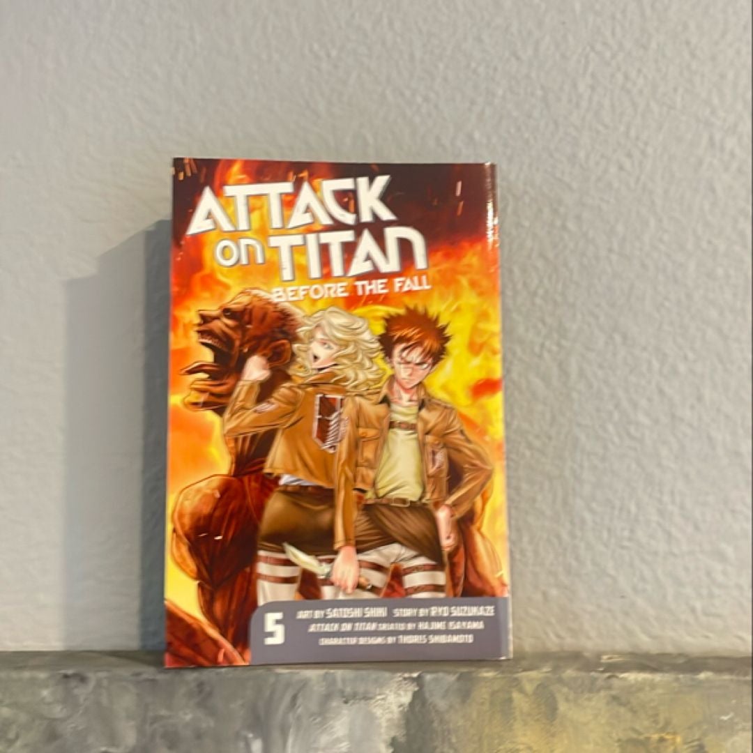Attack on Titan: Before the Fall 5 by Hajime Isayama, Ryo Suzukaze