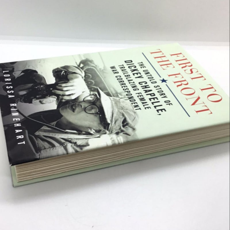 First to the Front by Lorissa Rinehart