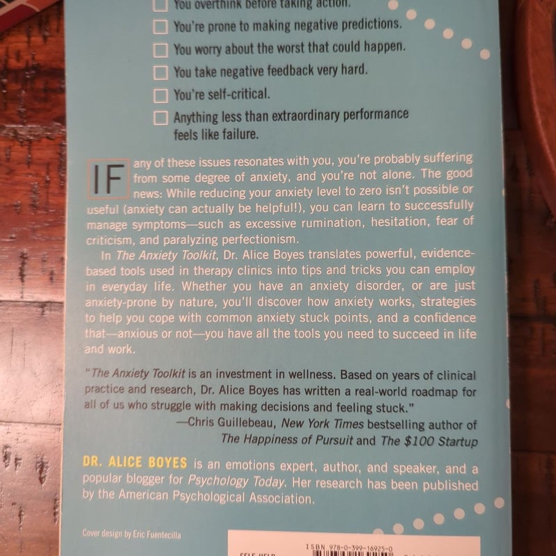 The Anxiety Toolkit by Alice Boyes