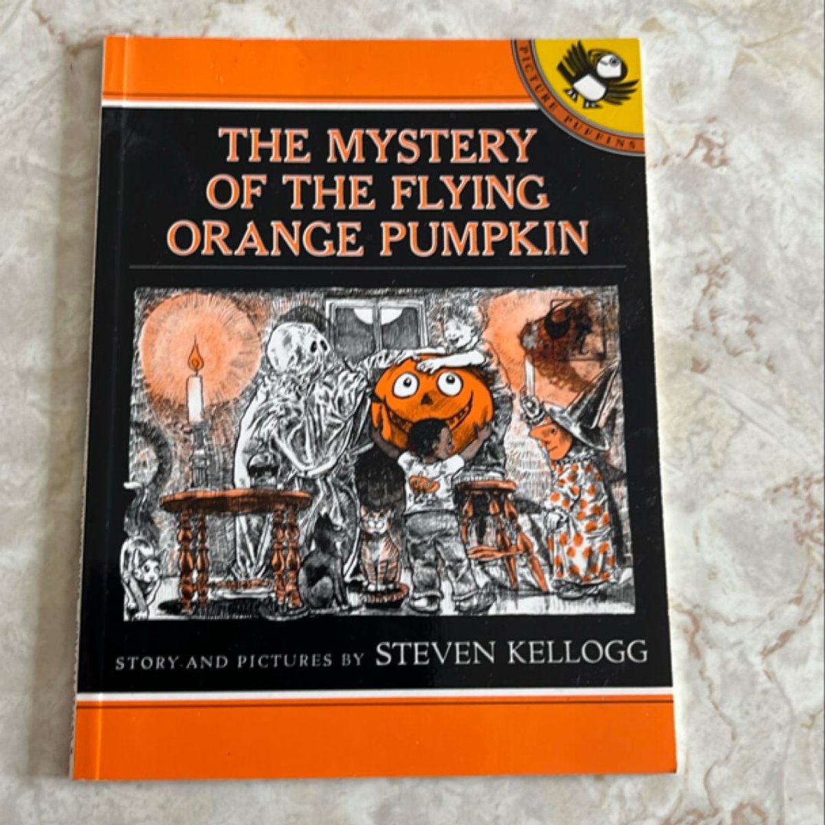The Mystery of the Flying Orange Pumpkin by Steven Kellogg