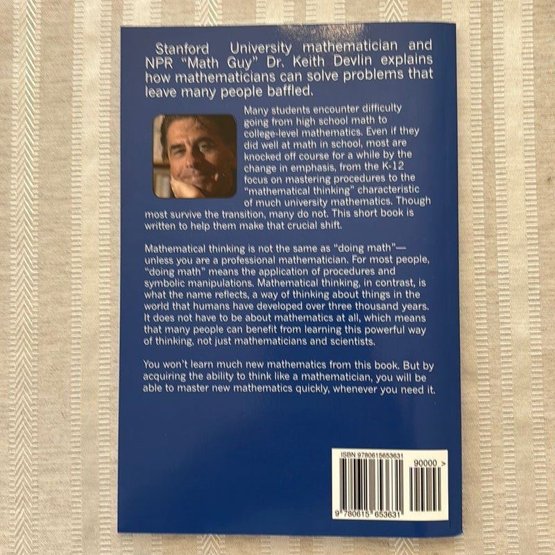 Introduction to Mathematical Thinking by Keith Devlin