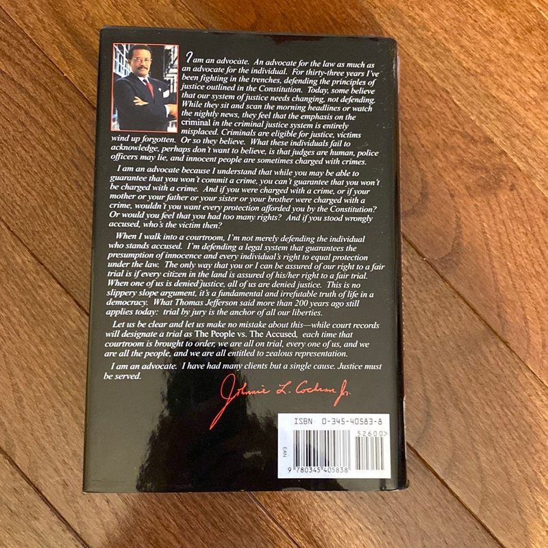 Journey to Justice by Johnnie L. Cochran, Tim Rutten